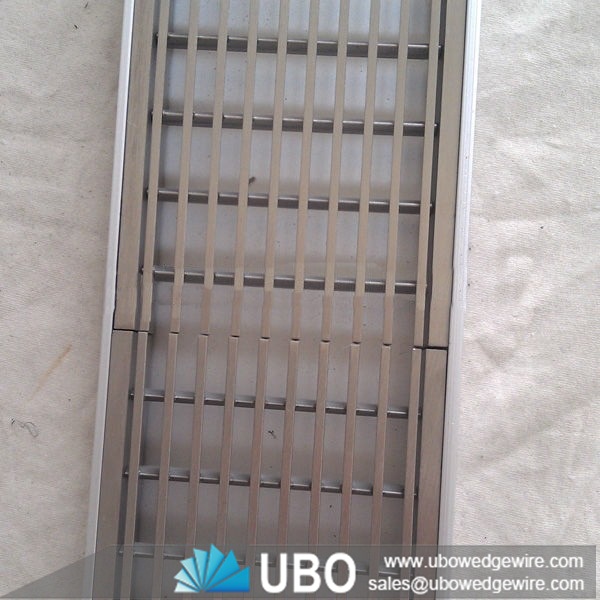 stainless steel wedge wire heel guard grating - YUBO stainless steel wedge wire heel guard grating - YUBO